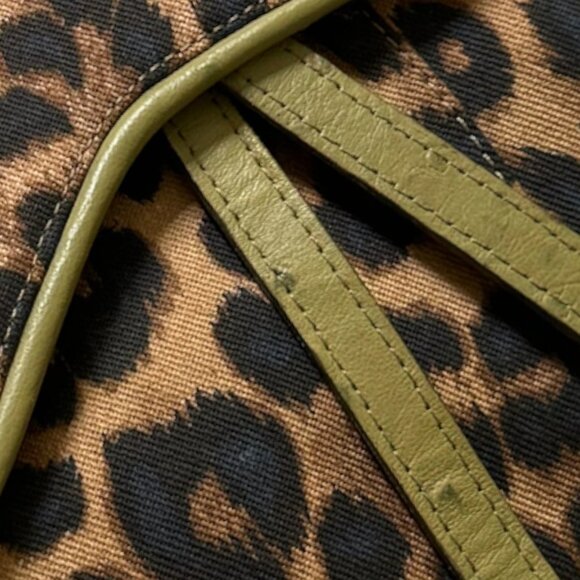 Dior | Bags | Dior Leopard Print Mini Saddle | Poshmark